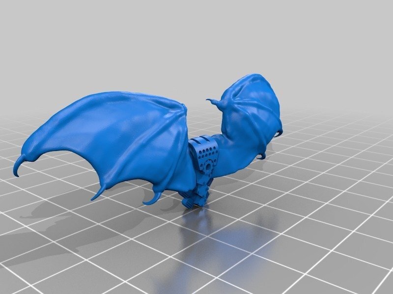 Free STL file Flying Anarchist Wizard・3D printer model to download・Cults