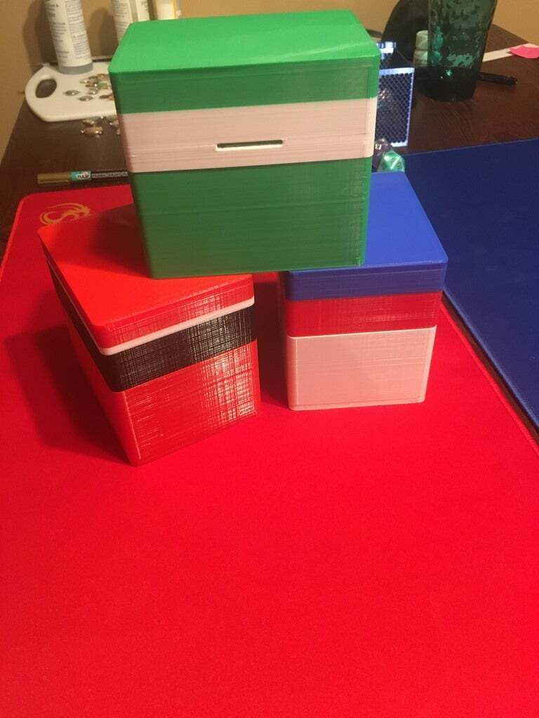 Free STL file Magic: The Gathering - Commander Deck Box・3D print design ...