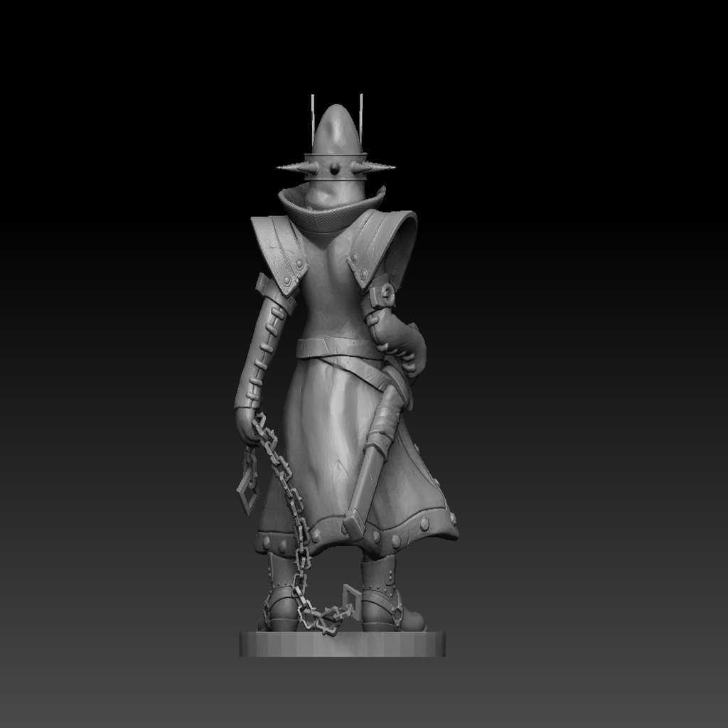 Free OBJ file Batman Who Laughs DnD miniature 🏙️・3D printer design to ...