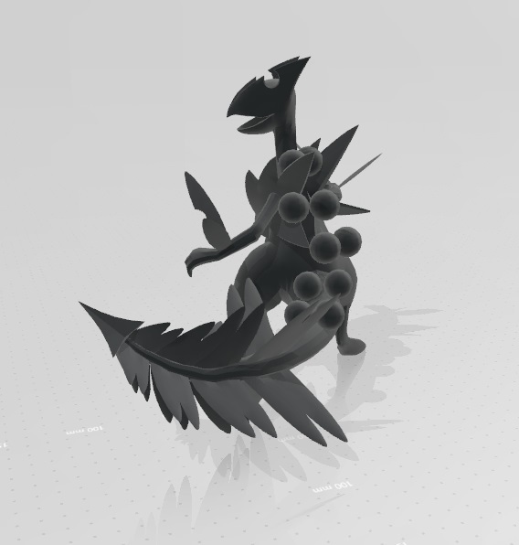 STL file Sceptile Mega・Model to download and 3D print・Cults
