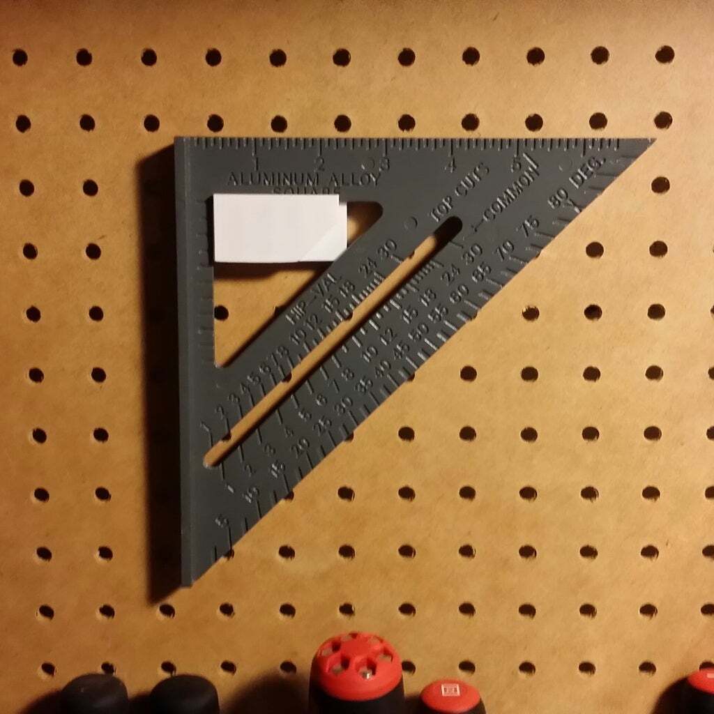 Free STL file Pegboard Square Holder 🟪・3D printable design to download ...