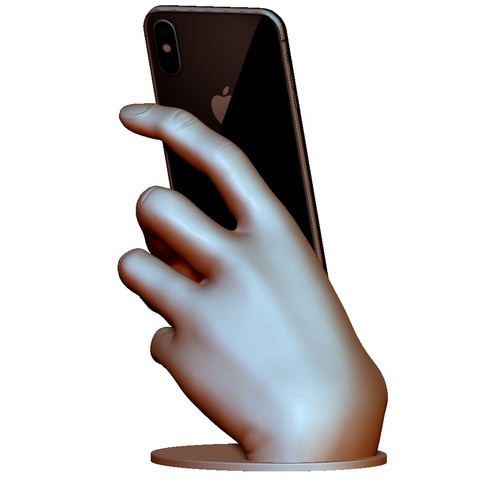 Download 3D printer templates Phone holder stand mount 3dprintable ...