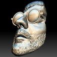 Download STL file Leon killer portrait bas-relief stl ・ Cults