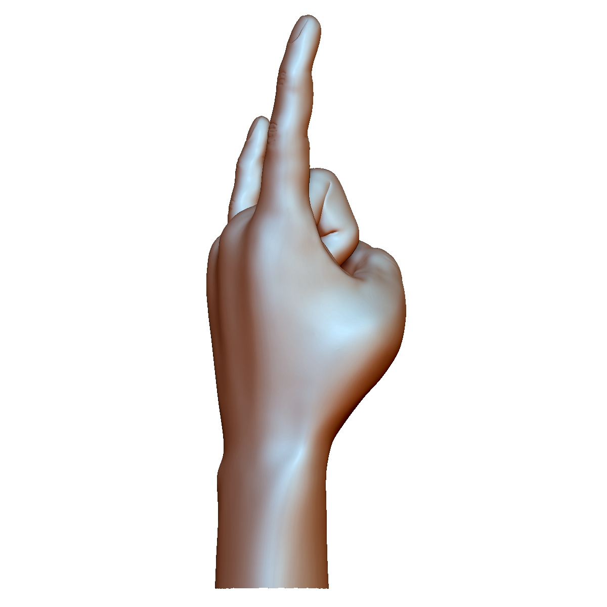 STL file Hard rock hand gesture male 🪨・Model to download and 3D print・Cults