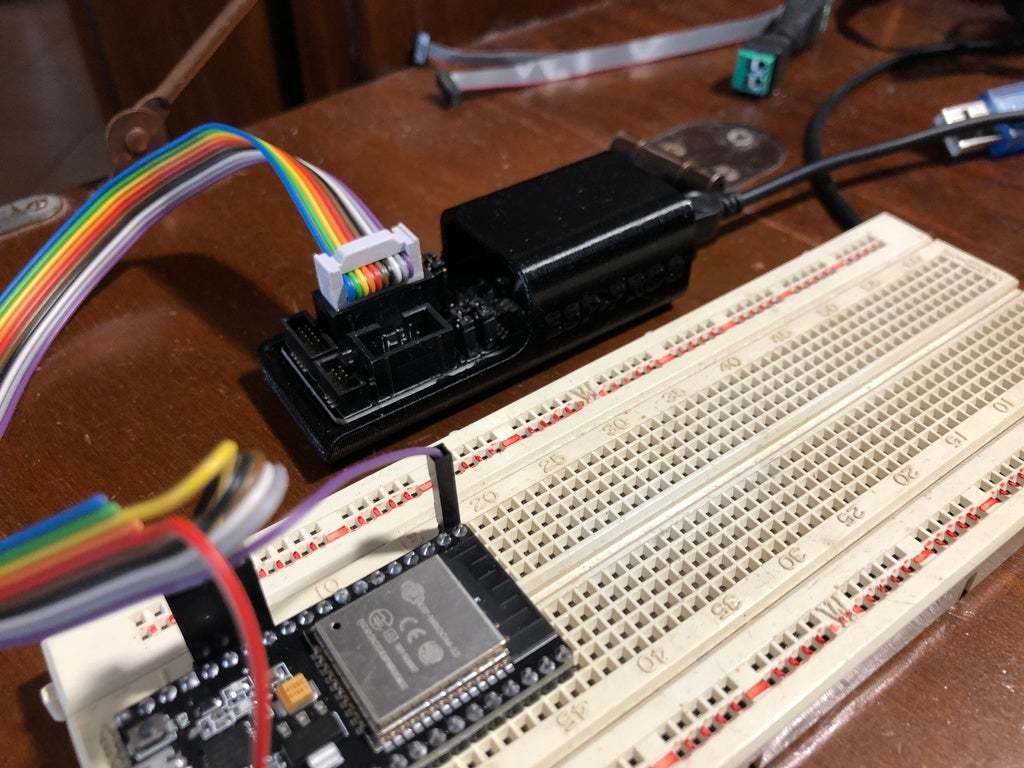 Free STL file ESP-PROG case - ESP32 - ESP-32・3D print design to ...