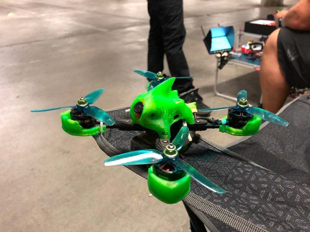 Free STL file Skelepod Drone Frame 4" 5" Pod Canopy 🖼️・Object to ...