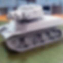 Download free 3D printer files Imperial Guard Siegfried Light Tank ...