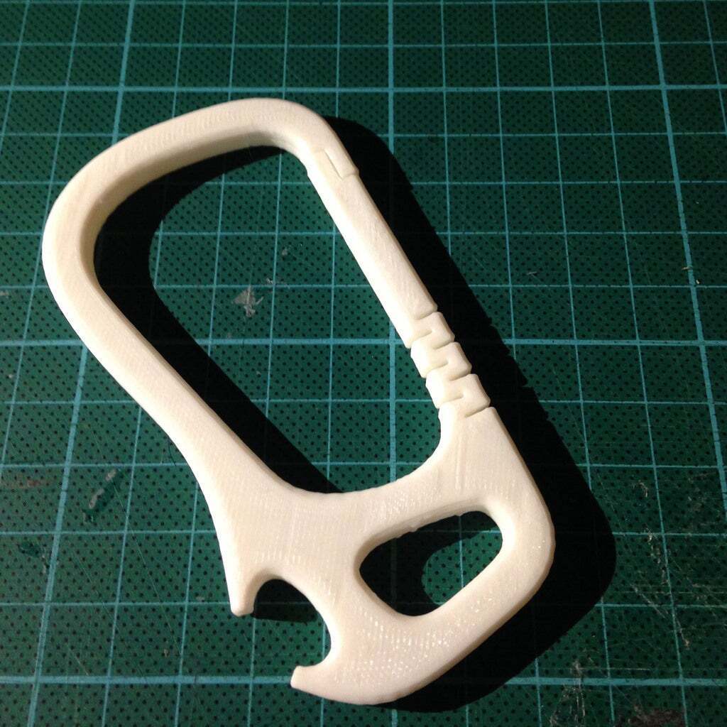 Free STL file The Ultimate Carabiner 1.0・3D printer design to download ...