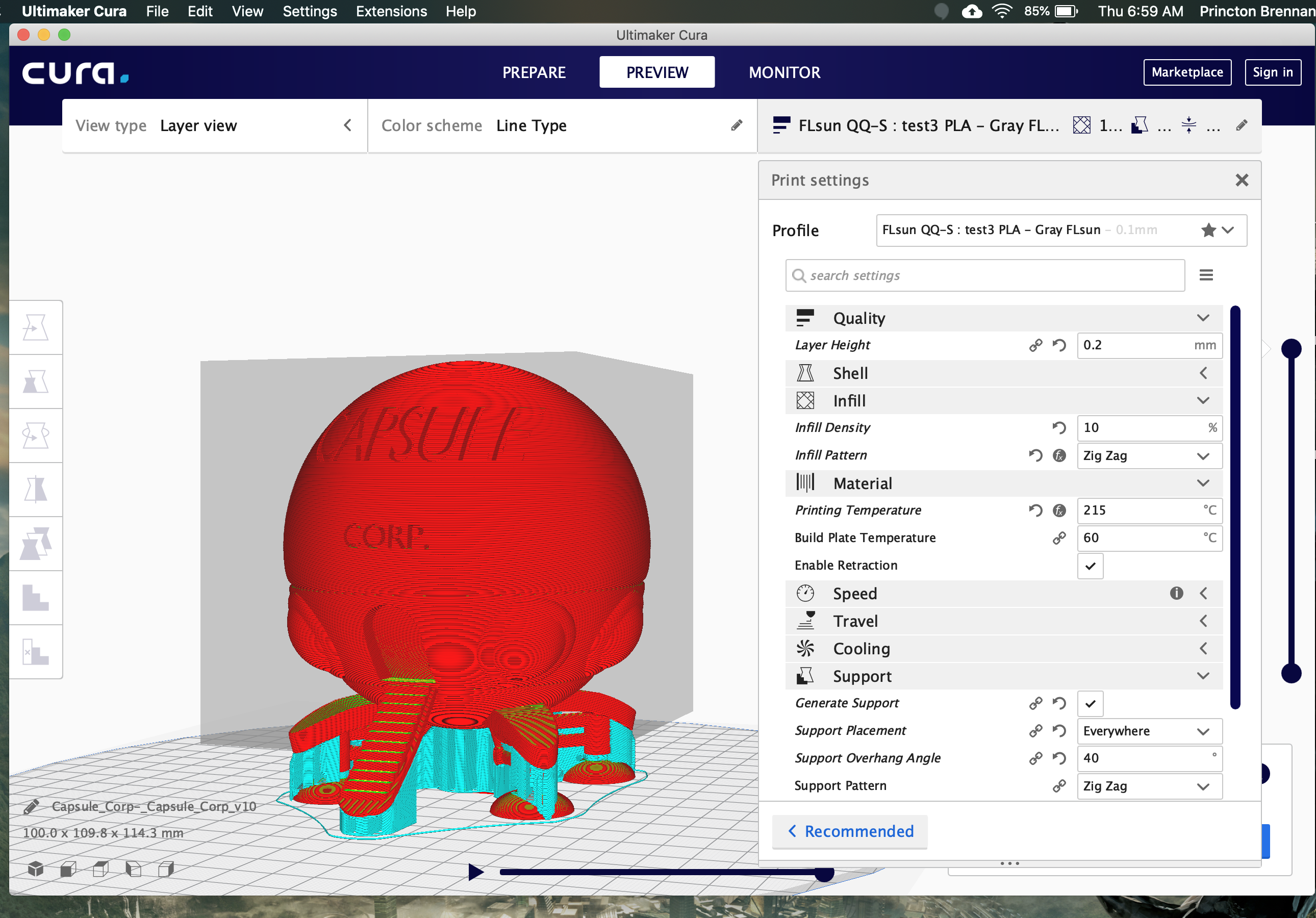 STL file Capsule Corp - Small Ship (Dragon Ball Z)・Model to download ...