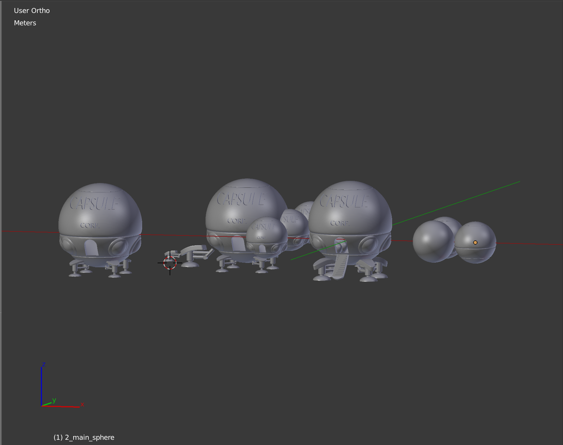 STL file Capsule Corp - Small Ship (Dragon Ball Z)・Model to download ...