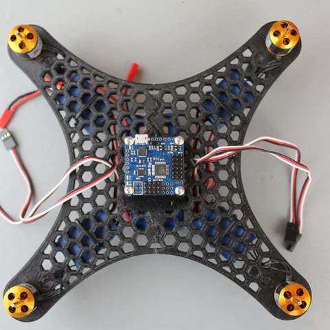 Download free STL file DIY Mini Quadcopter Honeycomb Edition • 3D ...