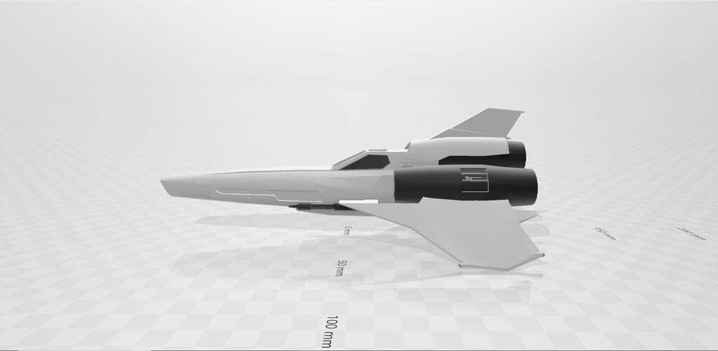 Free STL file Battlestar Viper MKll 🎲・3D print design to download・Cults