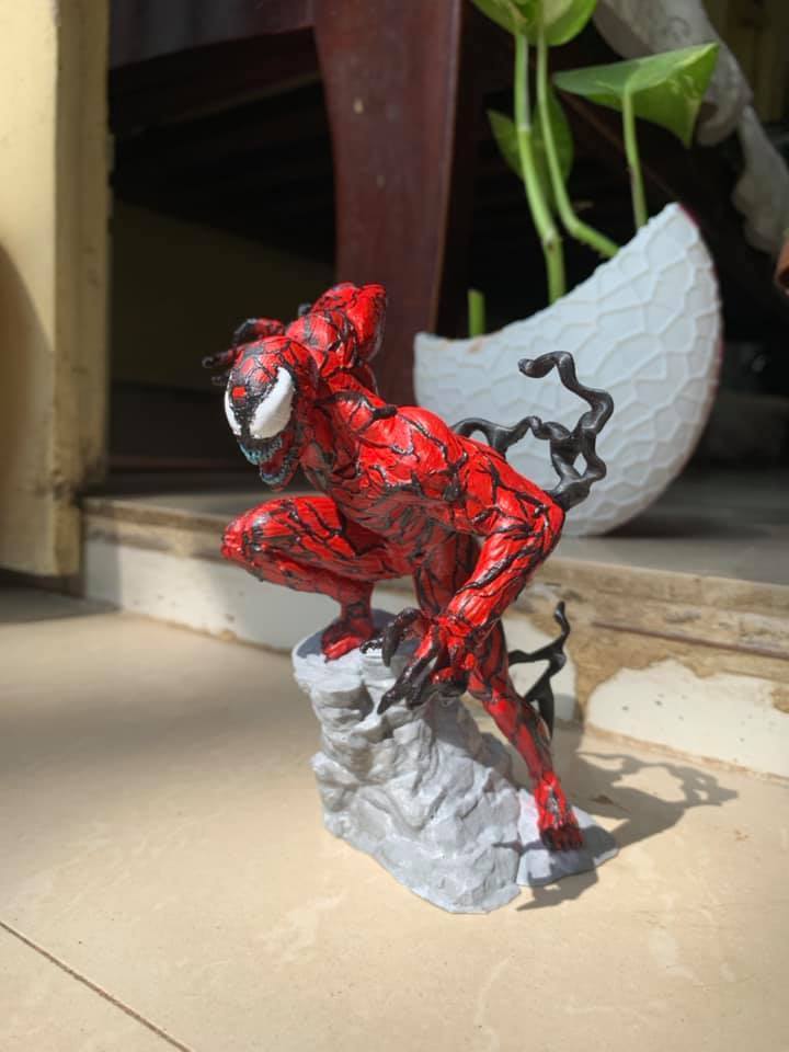 3D file Carnage Statue 🦸‍♂️・3D printer model to download・Cults