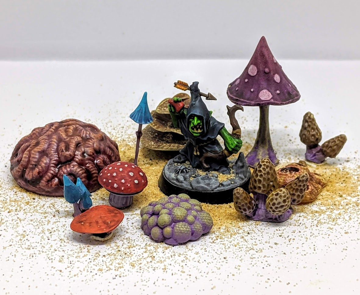 3D file 3D Mushrooms ⚔・3D printing template to download・Cults