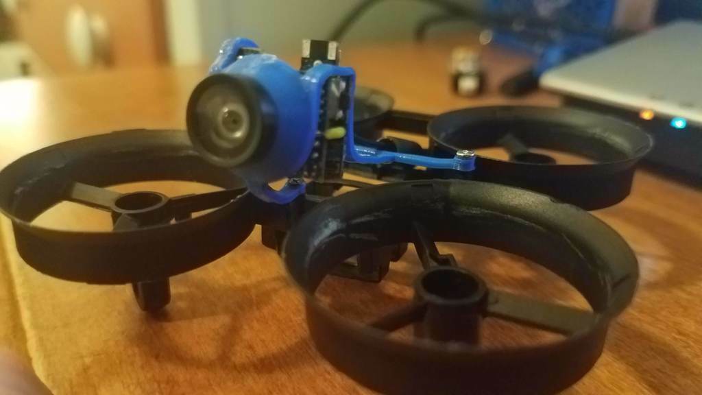 Free 3D file Super Minimal FPV Tiny Whoop Camera Mount 📷・3D print ...