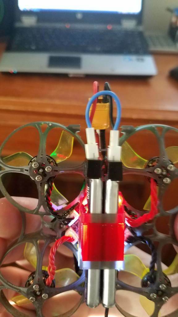 Free 3D file Mobula 7 battery holder for 2 1s batteries 🔋・Object to ...