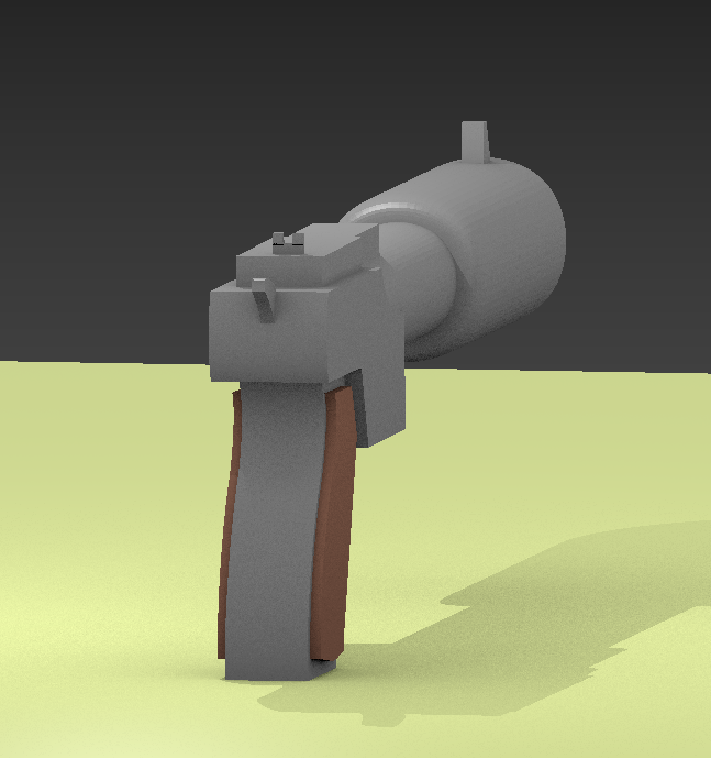 Файл STL Fake gun - weapon fake - fake pistol - pistol - gun・3D ...