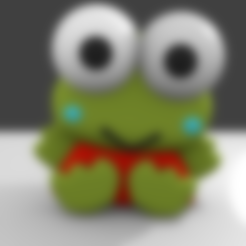 Download free 3D printer files kero keroppi - tender frog ・ Cults