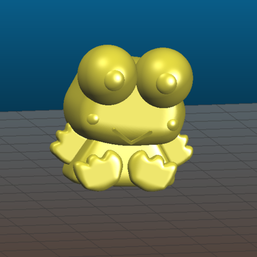 Download free 3D printer files kero keroppi - tender frog ・ Cults
