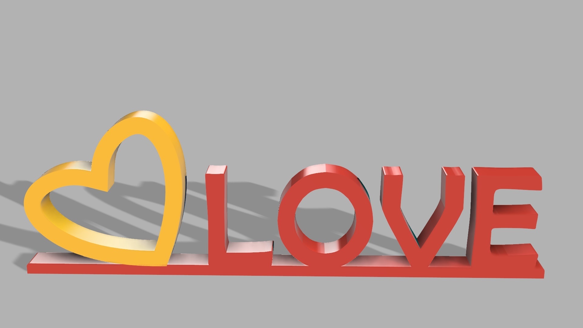 Free STL file Heart & Love for Home decoration・3D printer design to ...