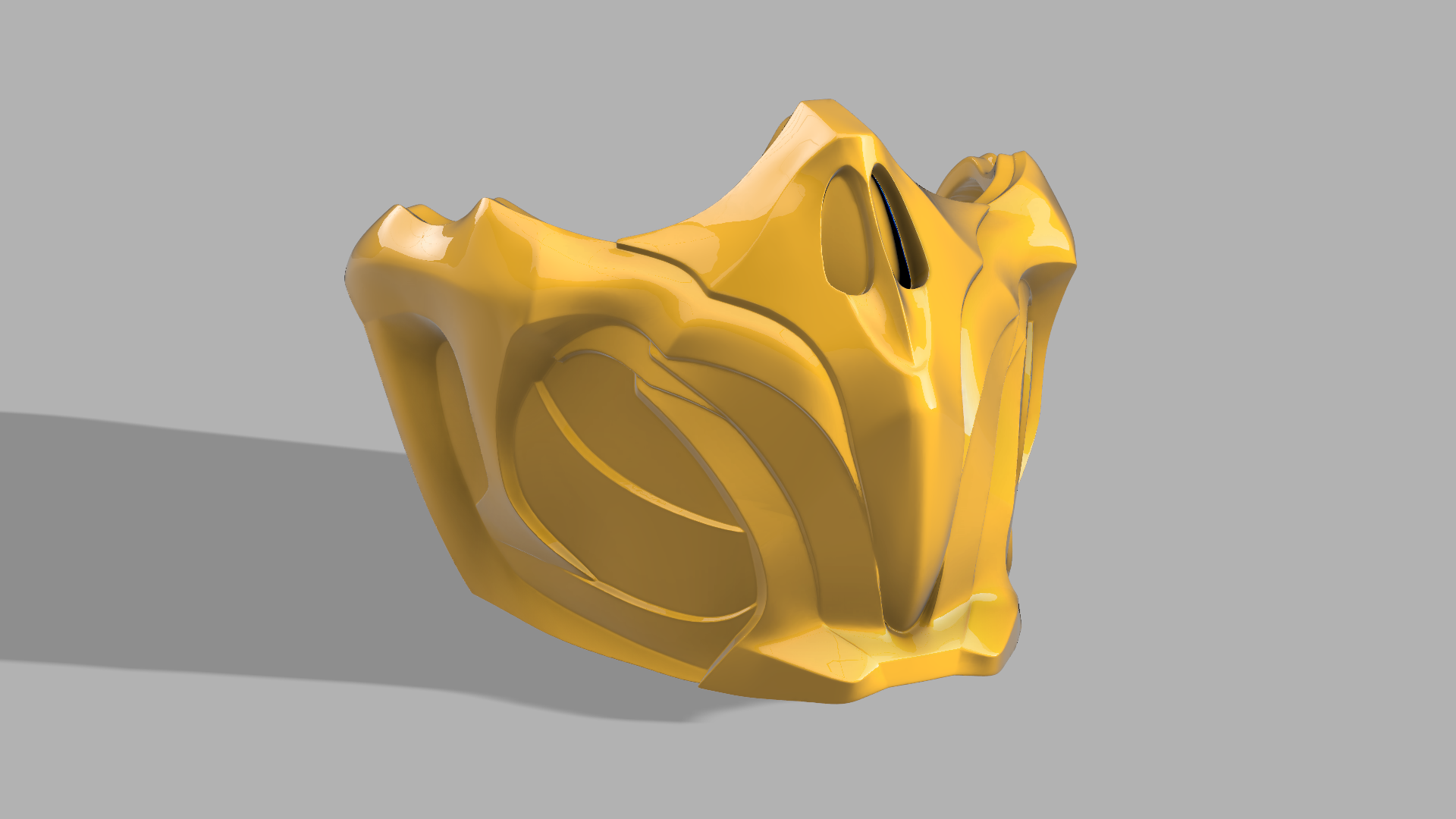 STL file MK11 Real Scorpion Mask from Mortal Kombat 11・Template to ...