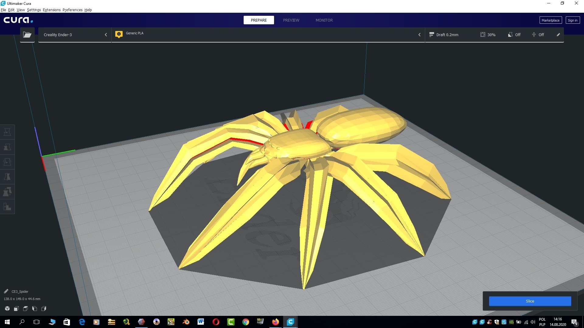 STL file Spider figure・3D printing idea to download・Cults