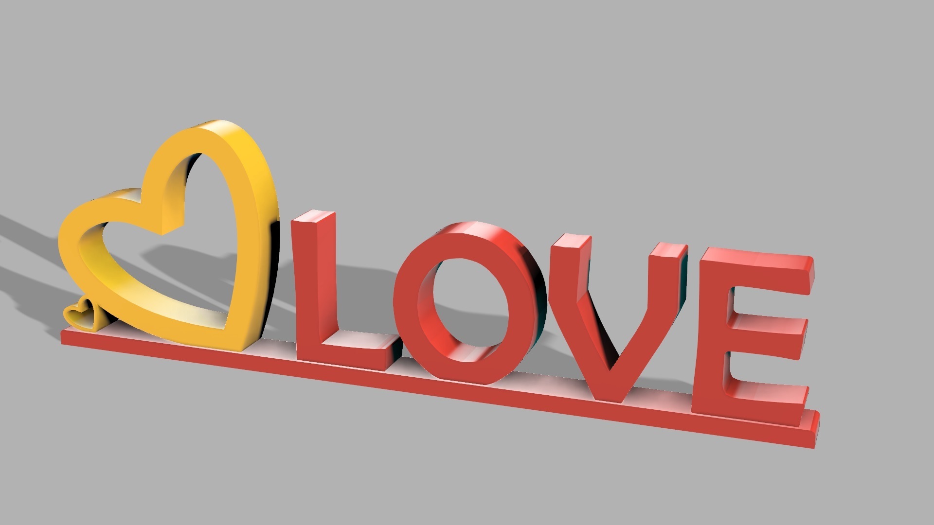 Free STL file Heart & Love for Home decoration・3D printer design to ...