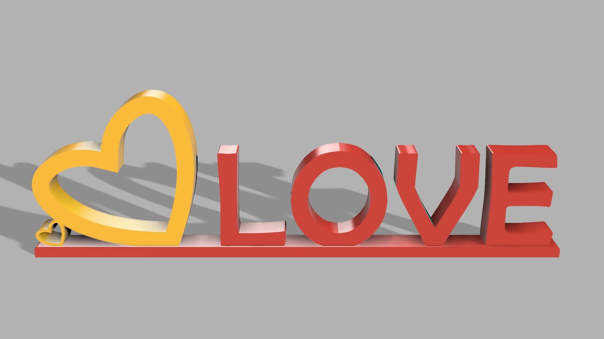Free STL file Heart & Love for Home decoration・3D printer design to ...
