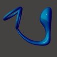 Download STL file prostate massager with penis ring • 3D print model ...