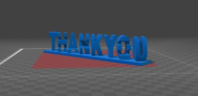 STL file Welcome and Thankyou・3D printing design to download・Cults