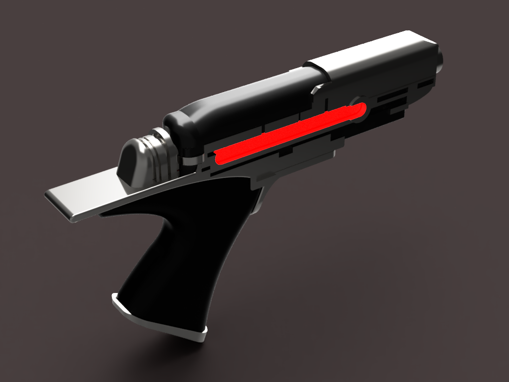 STL file Phaser gun from Star Trek Picard / with electronics!・3D print ...