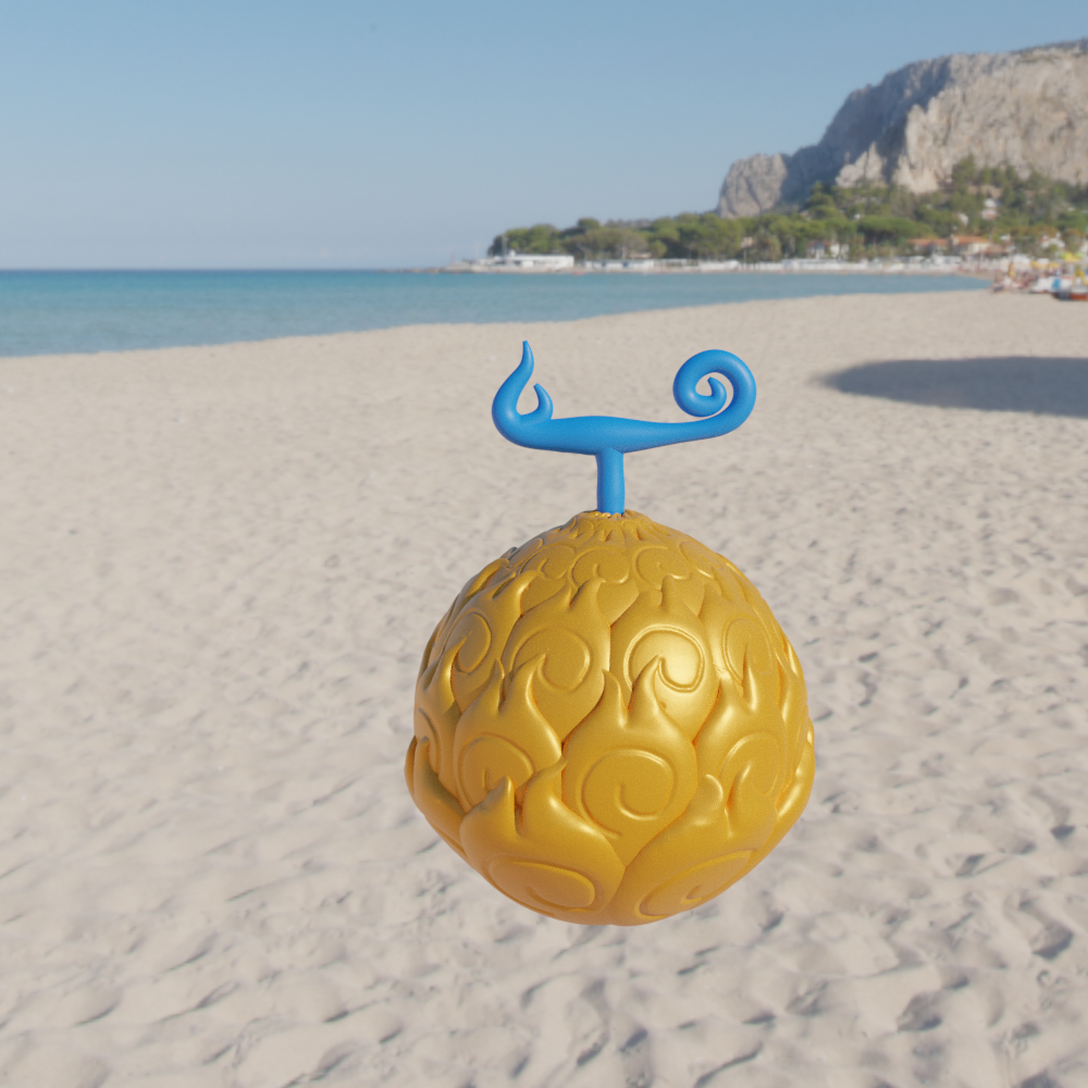 STL file Mera Mera No Mi devil fruit・Model to download and 3D print・Cults