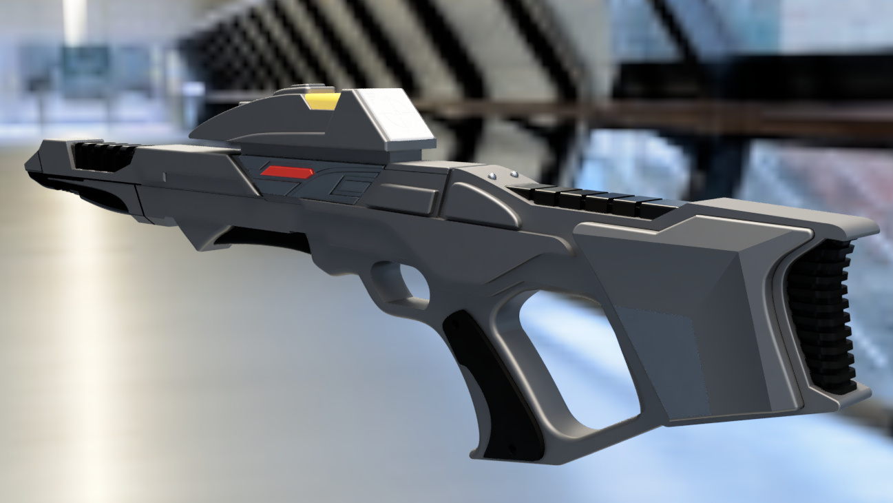 3D file Star Trek Phaser rifle Type 3A ⭐・3D printer model to download・Cults