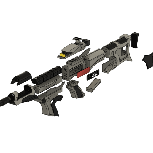 Download STL file Star Trek First Contact EVA phaser rifle ・ Cults
