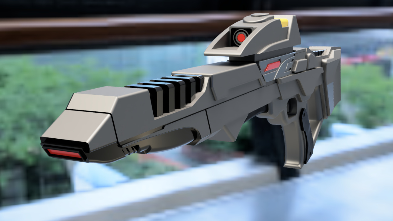 3D file Star Trek Phaser rifle Type 3A ⭐・3D printer model to download・Cults