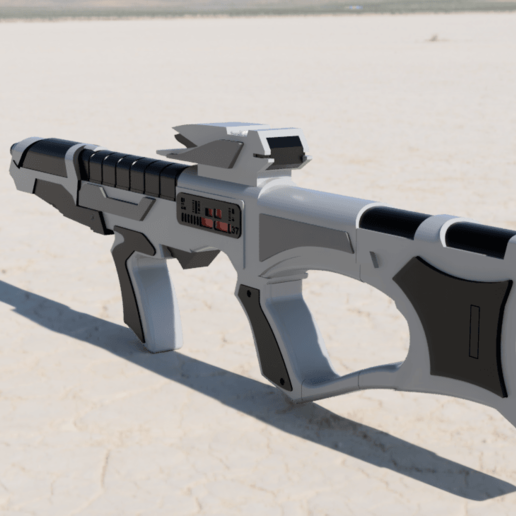 Download STL file Star Trek First Contact EVA phaser rifle ・ Cults