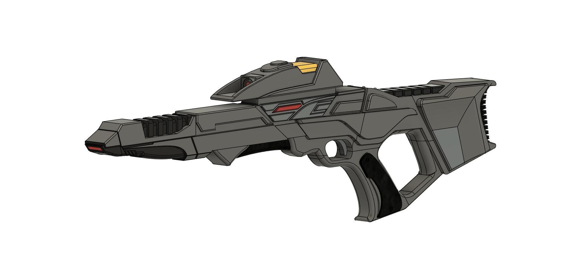3D file Star Trek Phaser rifle Type 3A ⭐・3D printer model to download・Cults