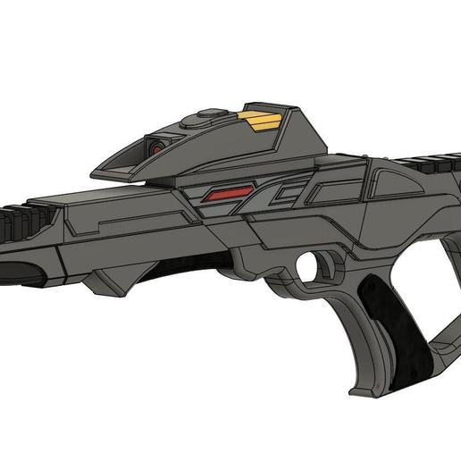 Download STL file Star Trek Phaser rifle Type 3A • 3D printer template ...