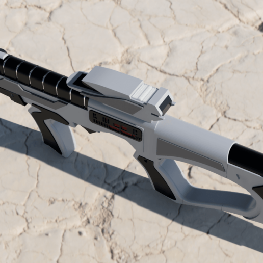 Download STL file Star Trek First Contact EVA phaser rifle ・ Cults