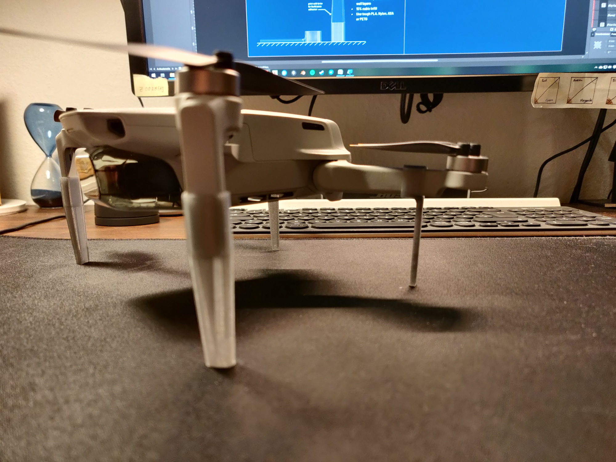 STL file DJI Mini 2 landing feet・3D printer model to download・Cults