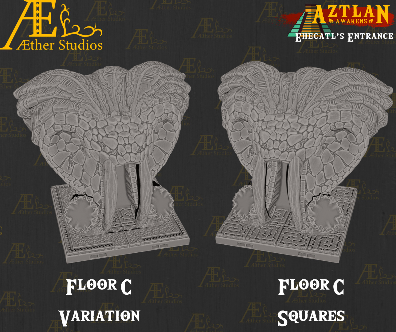 Fichier 3D L'entrée d'Ehecatl d'Aztlan・Design pour impression 3D à ...