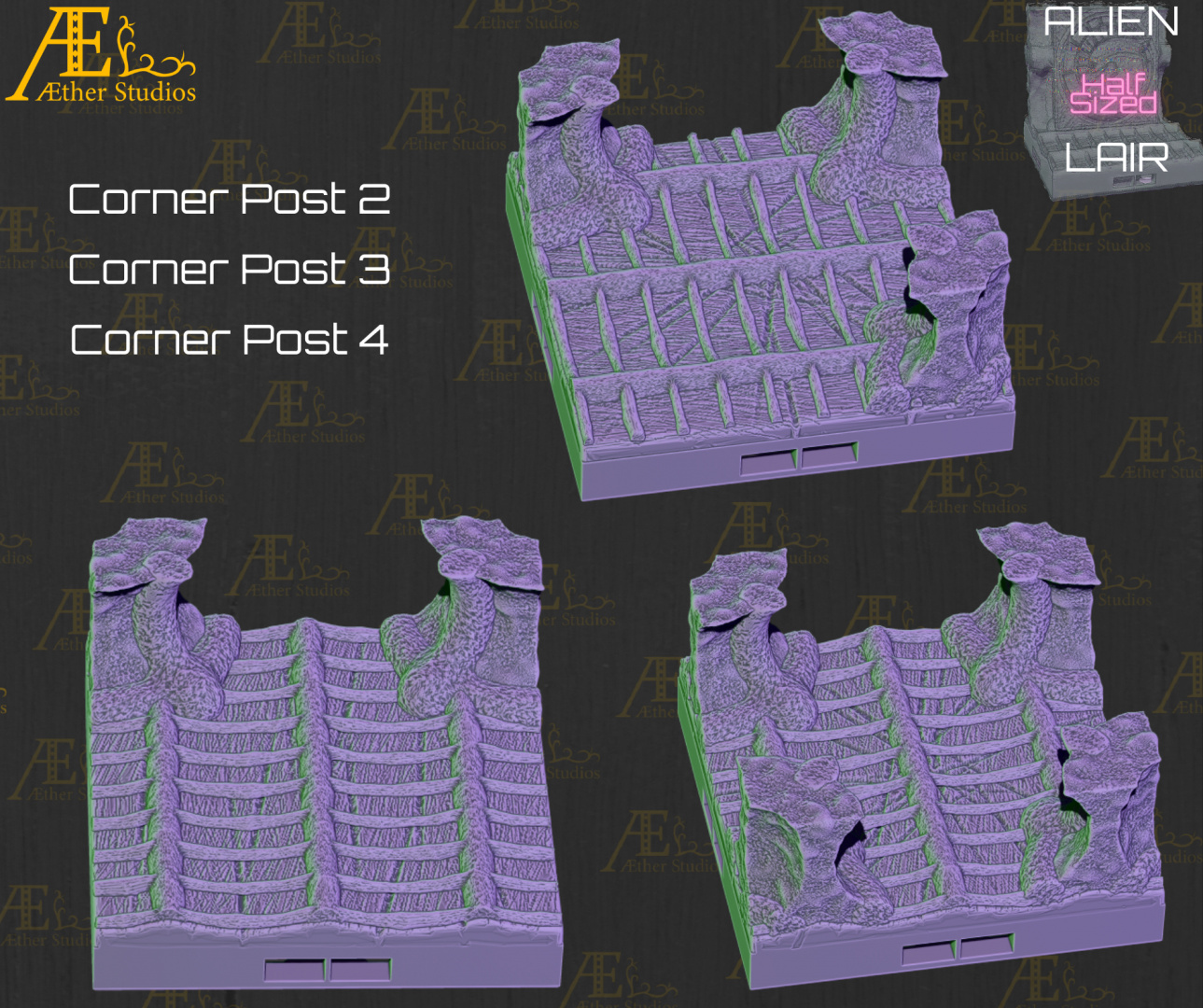 3D file Alien Lair: Half Sized・3D printable model to download・Cults