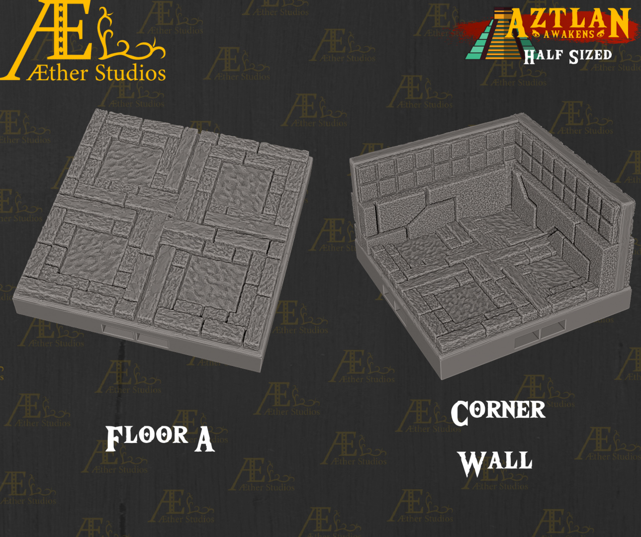 3D file Aztlan Half Sized・Model to download and 3D print・Cults