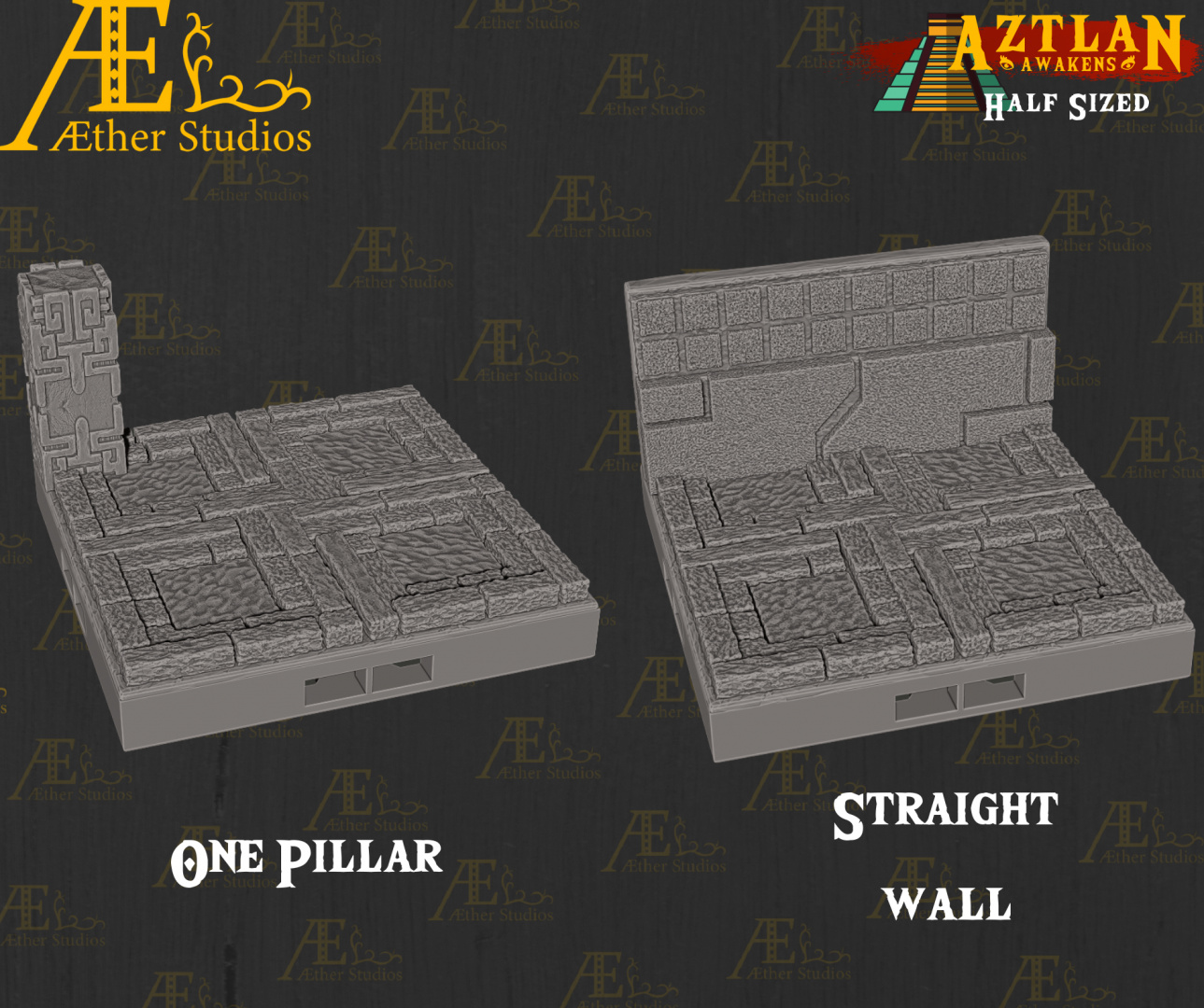 3D file Aztlan Half Sized・Model to download and 3D print・Cults