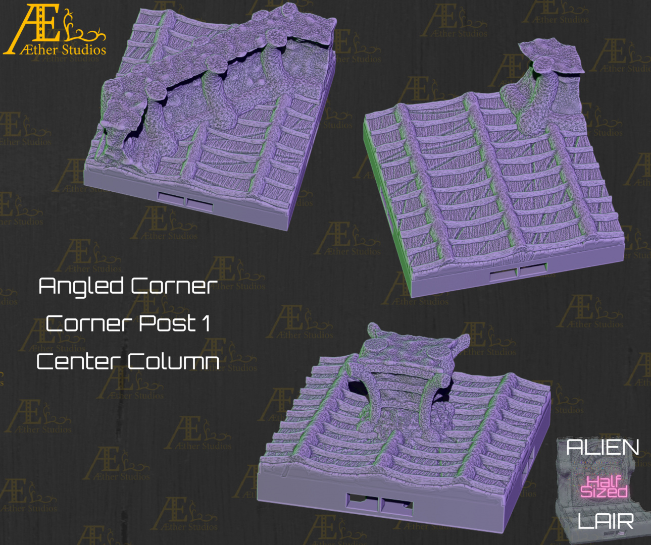 3D file Alien Lair: Half Sized・3D printable model to download・Cults
