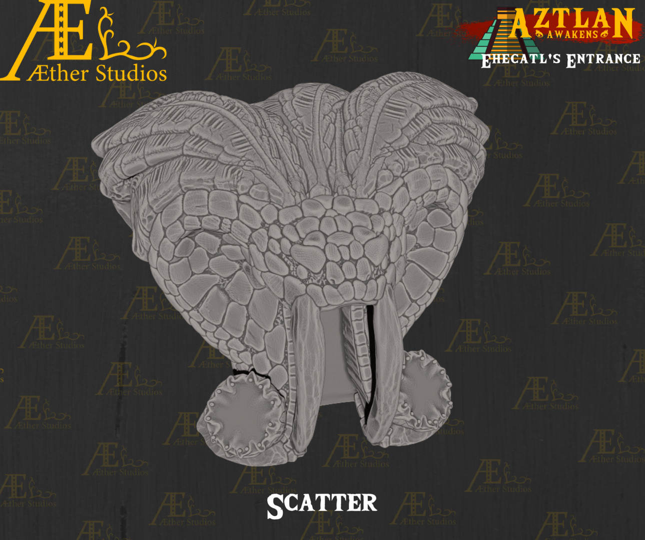 Fichier 3D L'entrée d'Ehecatl d'Aztlan・Design pour impression 3D à ...