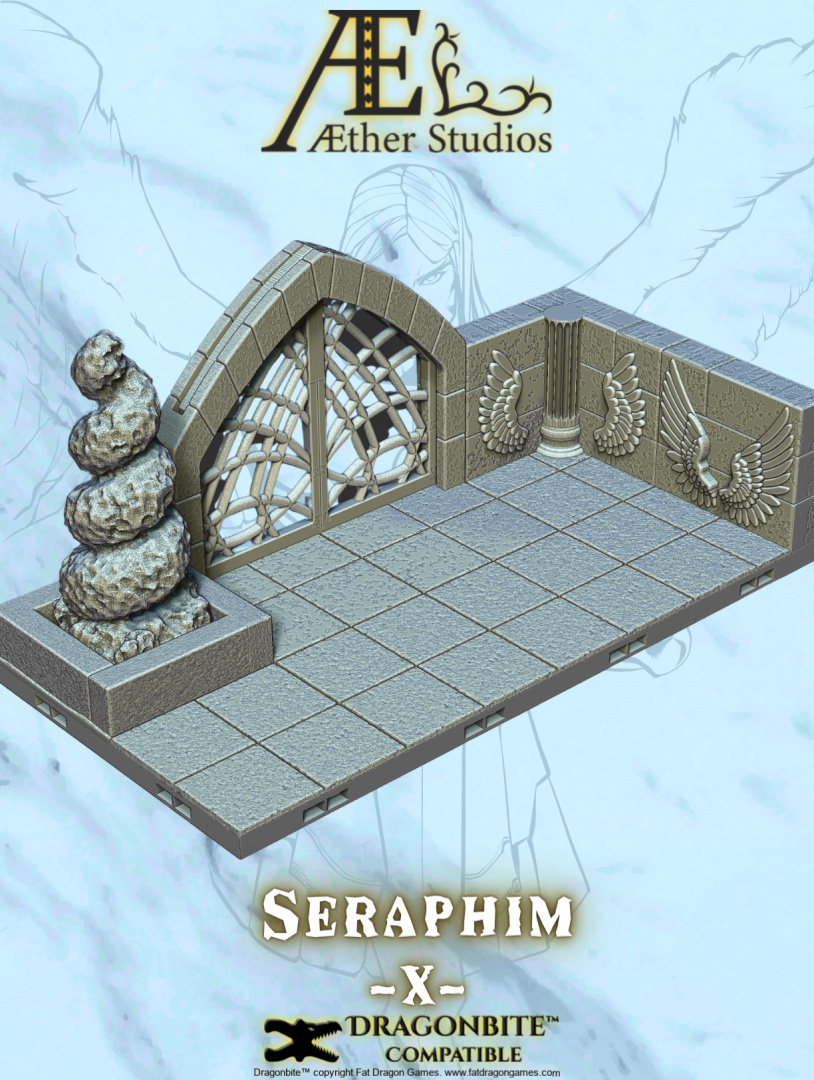 3D file Seraphim -X-・Model to download and 3D print・Cults