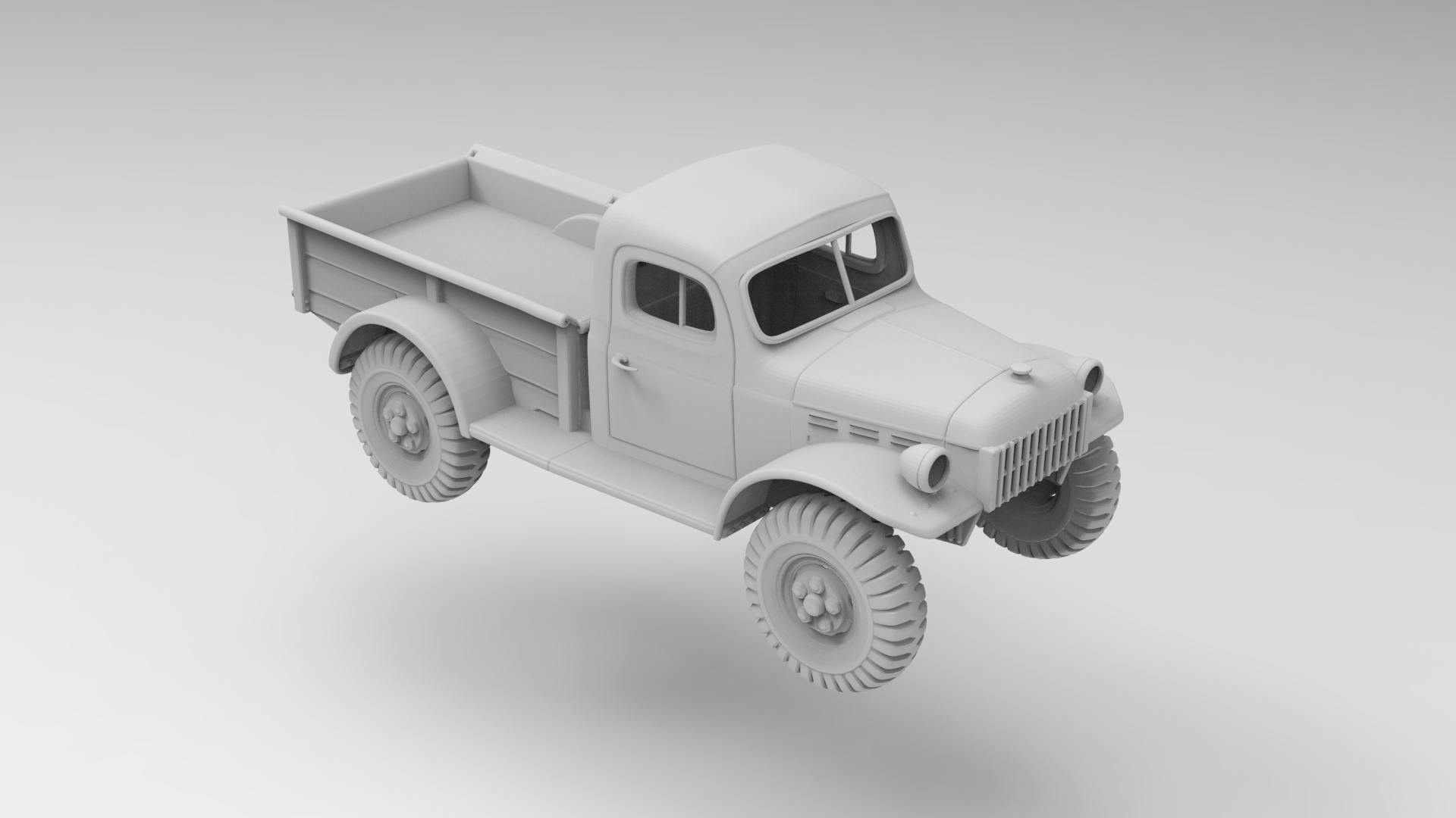 STL file RC car body STL files Dodge Power Wagon 313mm wheelbase 🚗・3D ...