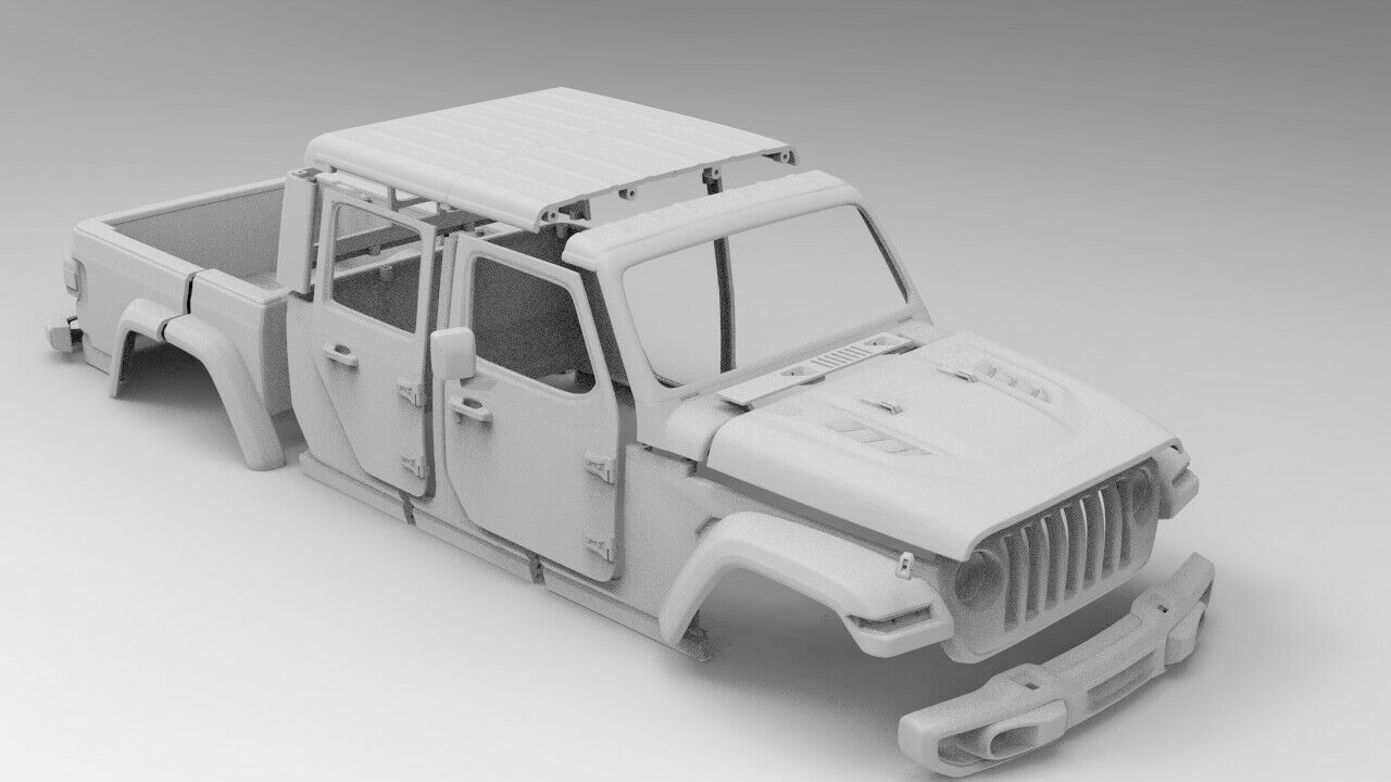 STL file Jeep Gladiator 3d model print Axial RC4WD 👽・3D print object to ...