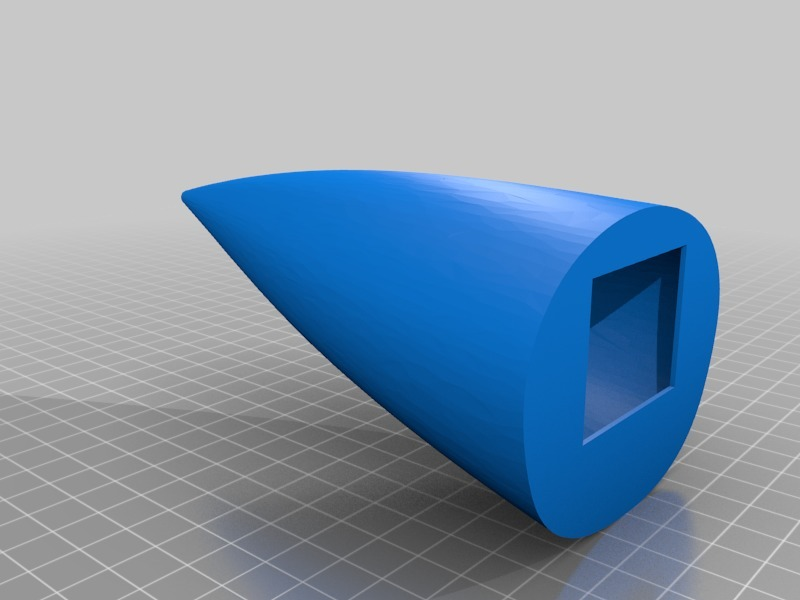 Free 3D file Freewing 70mm V2 F-16 Nose Cone 👃・Object to download and ...
